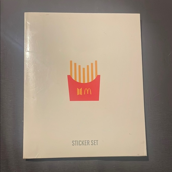 McDonald's | Office | Bts X Mcdonalds Collab New Unopened Sticker Set ...